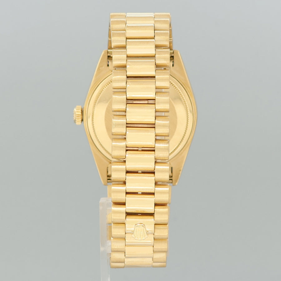 2018 RSC PAPERS Rolex President Day-Date White Stick 18038 Quickset ...